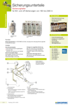 Sicherungsunterteile uR